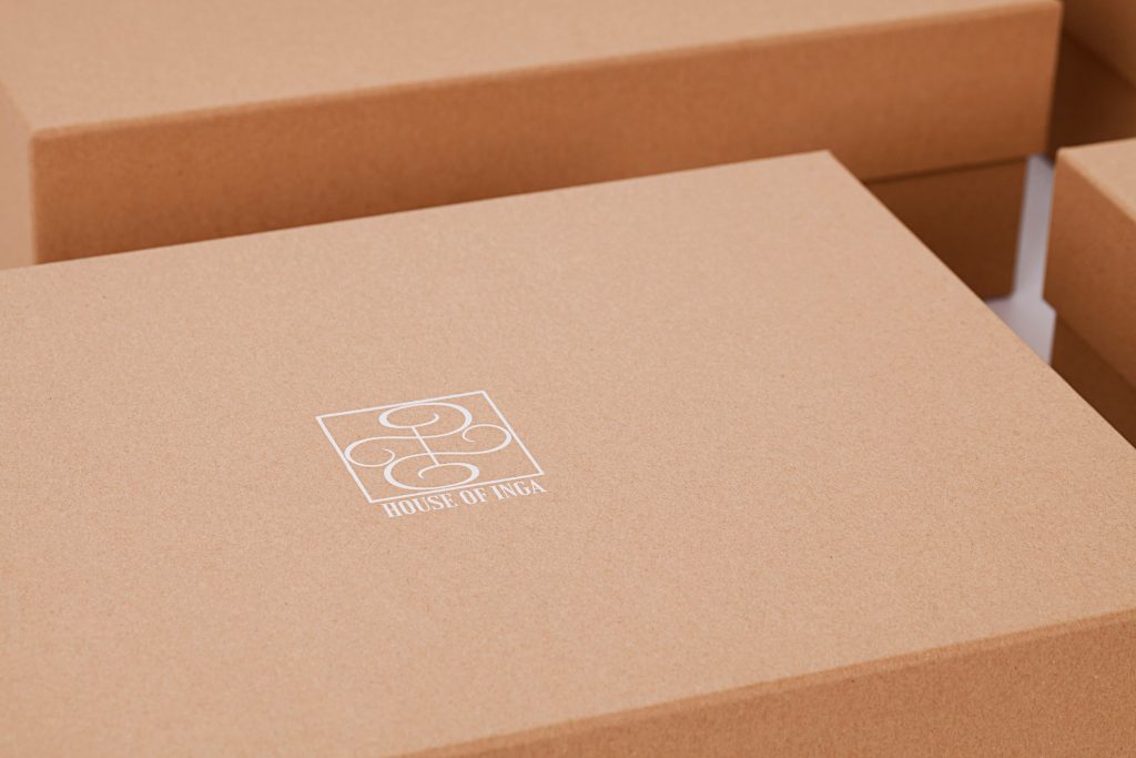 Nested eco-friendly boxes for luxury fashion gifts