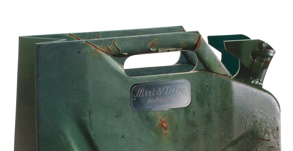 Custom Event Bag with Realistic Fuel Can Design