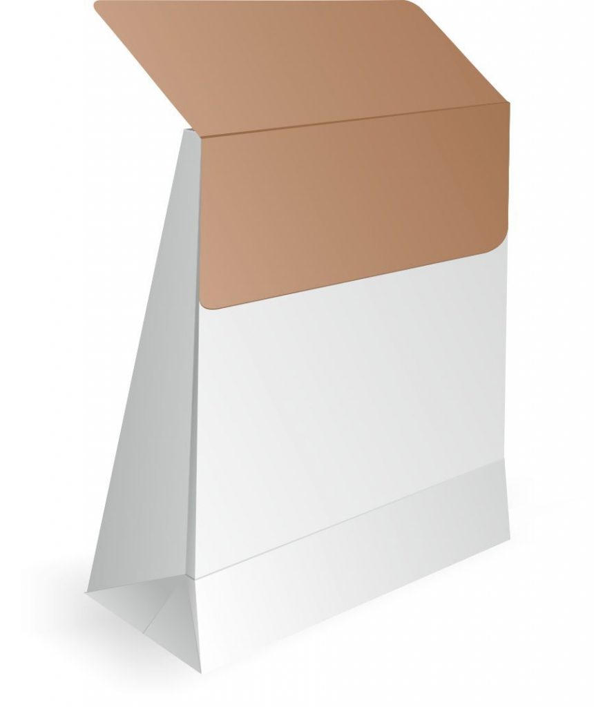 Creative Luxury Paper Bag Design with Artistic Flap